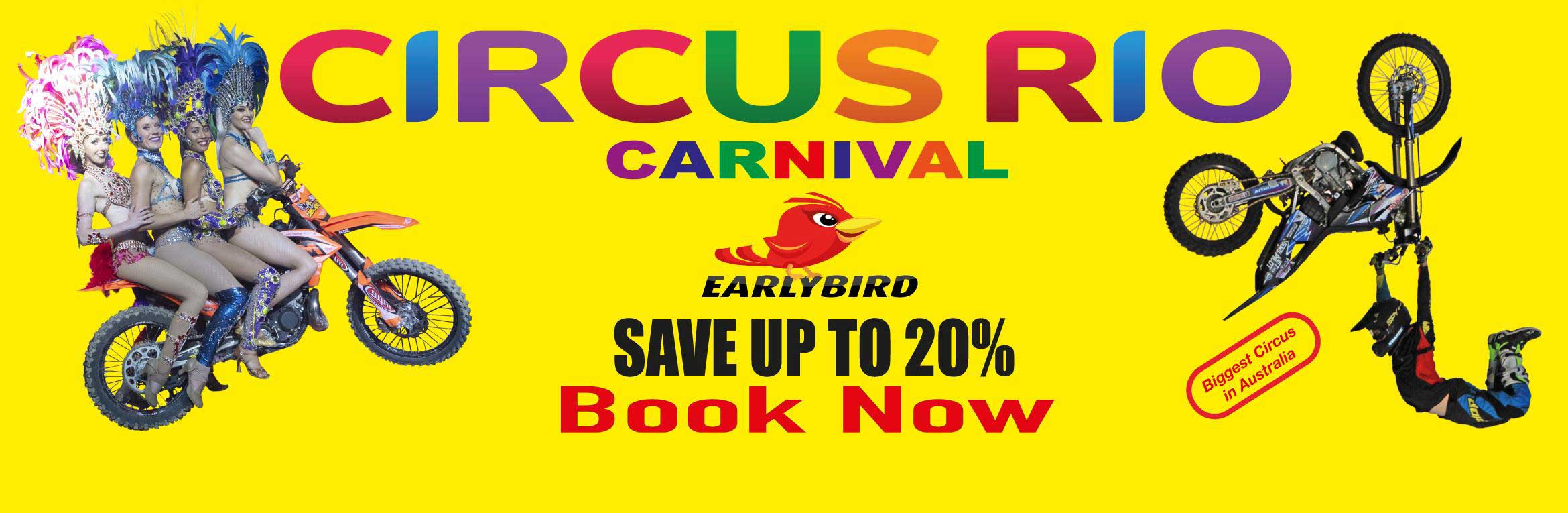 Circus Rio - Ollie Robbins Oval Dubbo tickets | Dubbo - Ollie Robbins Oval | Ticketek Australia